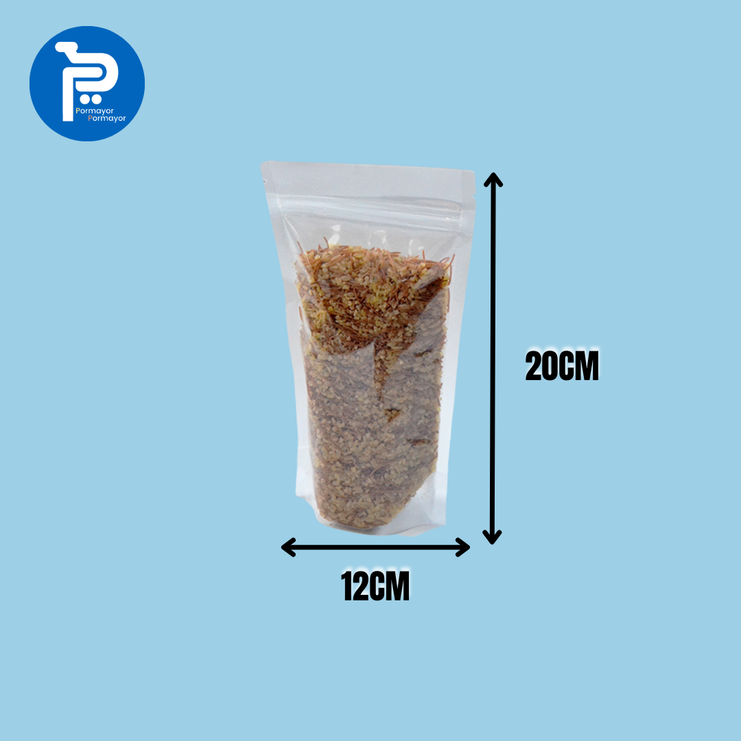 DOYPACK TRANSPARENTE 12x20CM - Tu Tienda Empaque
